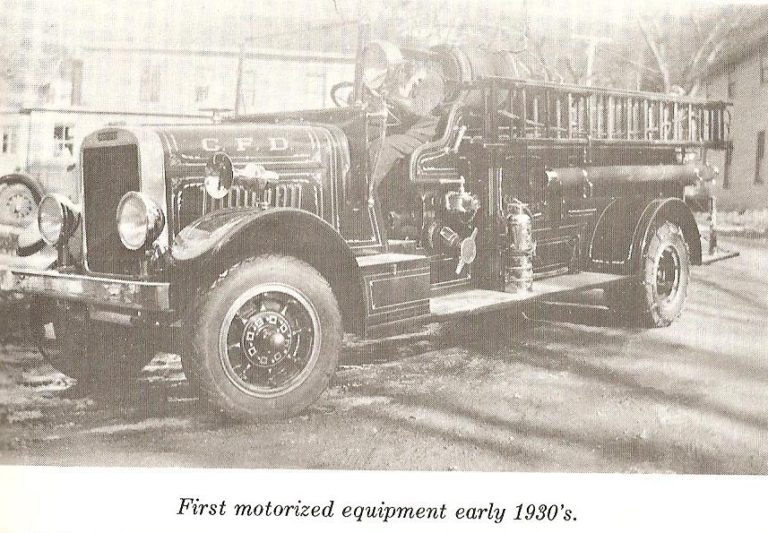 Our History - Cornwall Volunteer Fire Department