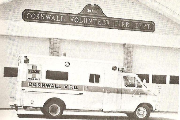 Our History - Cornwall Volunteer Fire Department